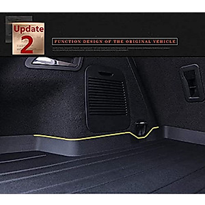 X5 Cargo Liners Rear Cargo Trunk Tray Floor Mats Compatible with 2023 2022 2021 2020 2019 BMW X5 Models,All Weather Protector Custom-Fit 3D Waterproof Durable Odorless Flexible TPO Accessories