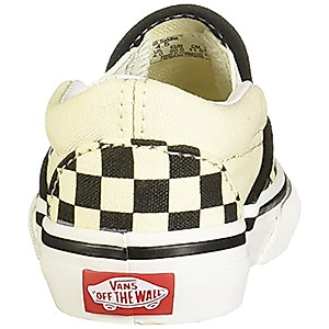 Vans Boys' Classic Slip-On (Toddler) - Black/White Checkerboard - 6 Toddler