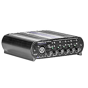 ART HeadAMP 4 Pro Five Channel Headphone Amplifier with Talkback (HEADAMP4PRO)