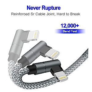 Heartbeats iPhone Fast Charger 6FT [MFi Certified] USB C to Lightning Cable 90 Degree iPhone 13 Charging Cable Compatible with iPhone 13/12/12 Mini/12 Pro/11 Pro Max/X/XS/XR/8, iPad 8th(Red)