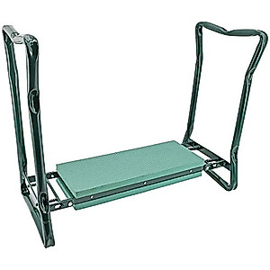 Arcadia Garden Products 1603 Garden Kneeler, Foldable Weeding Seat, Green