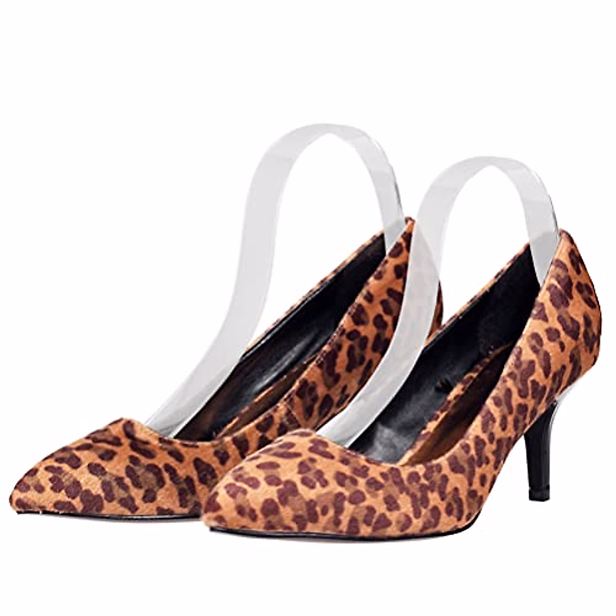 iplusmile Clear Sandals Clear Sandals 6pcs Acrylic Sandal Shoe Holder Store Shoe Retail Shop Display Stand Supports Shaper Forms Inserts Rack Shoe Storage Rack Clear Display Stand