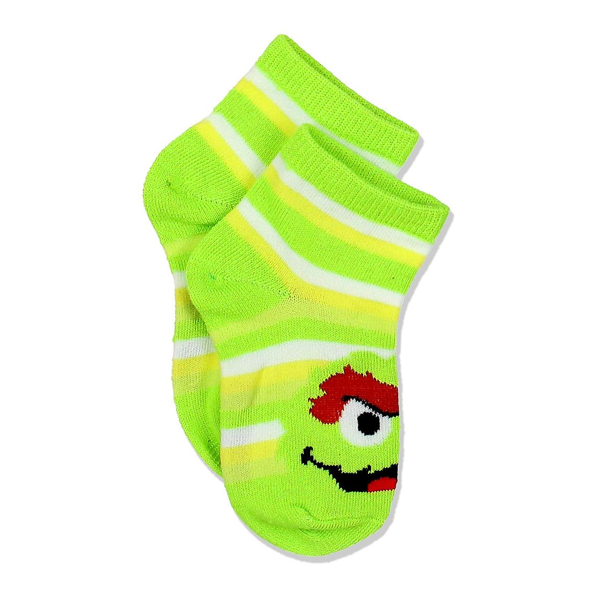 Sesame Street Kids Quarter Length Socks, 6 Pair Pack, Multi, 2T-4T Toddler Boys (Shoe 4-7)