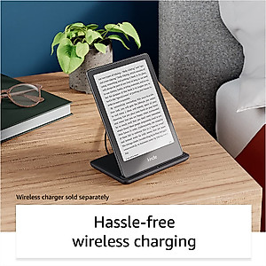 Kindle Paperwhite Signature Edition (32 GB) – With a 6.8" display, wireless charging, and auto-adjusting front light – Without Lockscreen Ads – Black