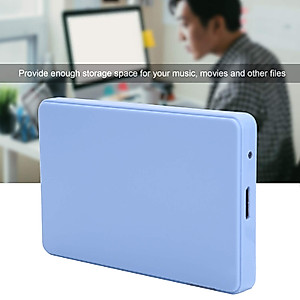 Kafuty-1 2.5 inch Portable External Hard Drive USB3.0 Mobile HDD Storage, Hard Storage Disk External Enclosures Case Box, for PC, Laptop, PS4, etc - 80G/120G/250G/500G/1T/2T(320G)