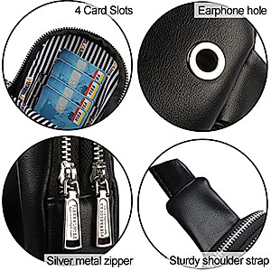 Aeeuqe Sling Bags for Women Small Travel Sling Backpack Purse PU Leather Crossbody Chest Bag Casual Daypack for Girls Pink