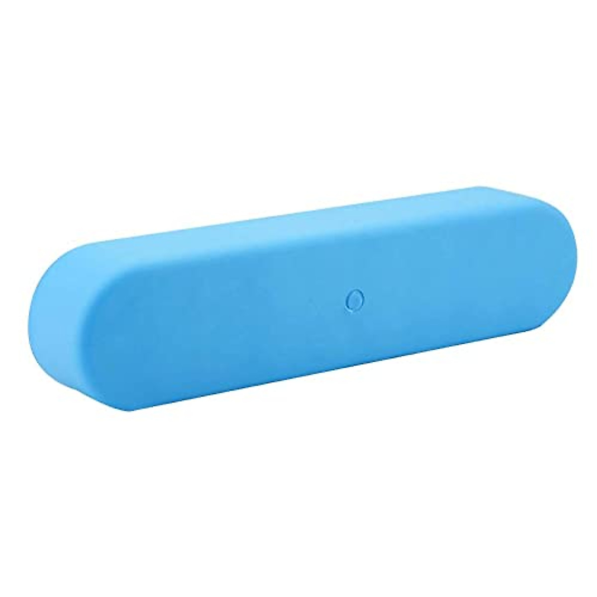 AKOAK 1 Pack Silicone Makeup Brush Holder, Cosmetics Storage Box Desktop Finishing Container, Painting Pen Holder Sewing Craft Organizer (Blue)