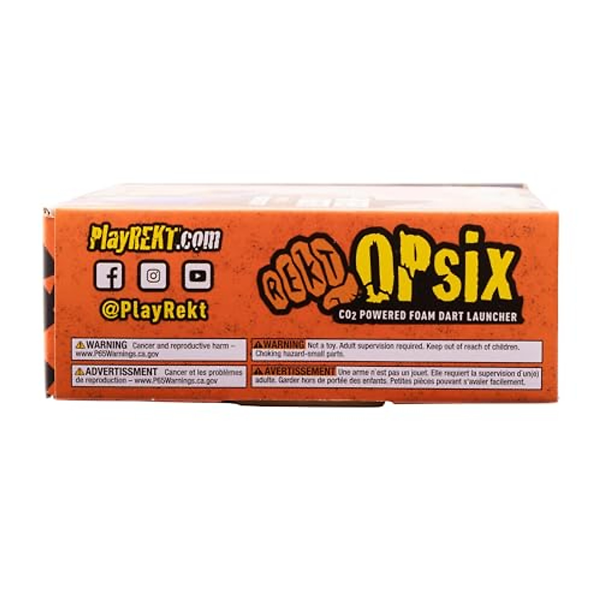 Umarex Rekt OpSix Pistol CO2 Foam Dart Launcher Gun, Red