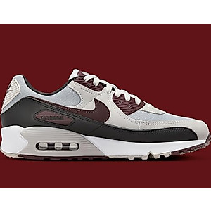 NIKE Men's Air Max 90 Shoes, Grey Black, 13
