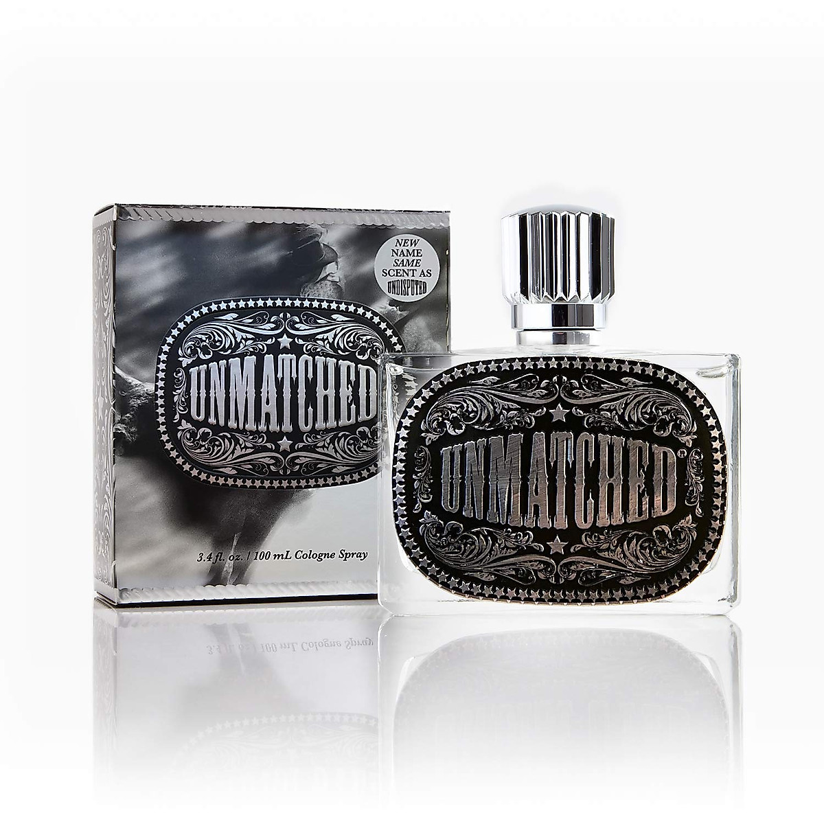 Unmatched (Formerly Known as Undisputed) Cologne by Tru Western - Cologne for Men - Energizing, Uplifting, Crisp, and Fresh Masculine Scent - Basil, Sage, Cypress, Suede - 3.4 fl oz