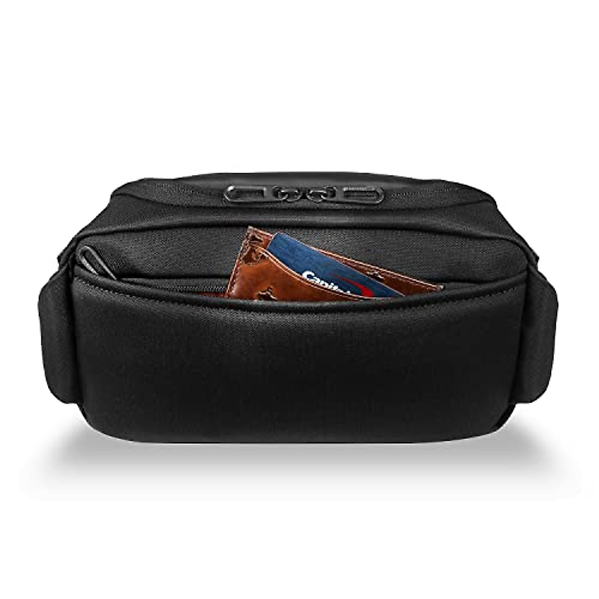 Briggs & Riley Vertical Crossbody, Black