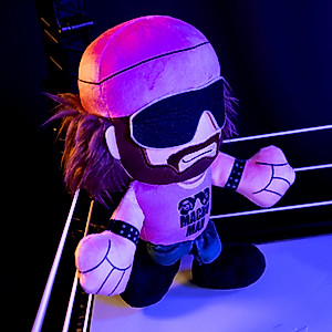 Bleacher Creatures WWE Macho Man Randy Savage 8" Kuricha Sitting Plush- Soft Chibi Inspired Toy