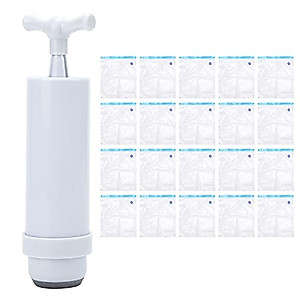 Filament Storage Bags, Reusable Dry Resealable Plastic Filaments Vacuum Sealed Kit for Spool for 3D Printer for PLA