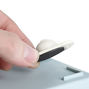 8 Pcs Cute Mini Self-Adhesive Castors Plastic Mini Swivel Castors Slide Box Moving Carton Accessories for Storage Boxes Carton Boxes Small Furniture