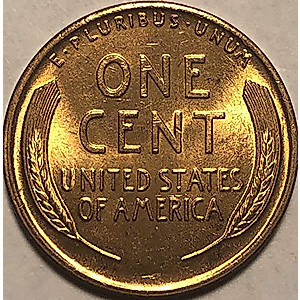 1929 P Lincoln Wheat Penny Cent MS-65 RED