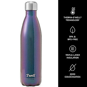 S'well Triple-Layered Vacuum-Insulated Stainless Steel Water Bottle, 25 Fl Oz/ 750 Ml, Supernova