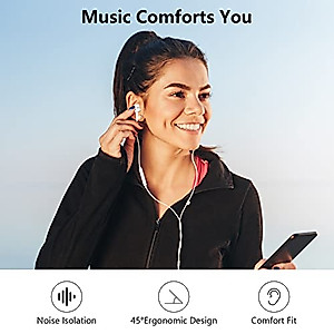 2023 New Stereo Headphones in-Ear Earbuds for Samsung Galaxy S23 Ultra Galaxy S22 Ultra S21 Ultra S20 Ultra, Galaxy Note 10+ Type-C Connector with Microphone and Volume Remote - White