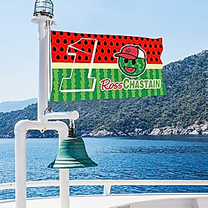 1 Ross Chastain Flag Brass Grommets 3x5 Ft Double sided Printing Flags Home Decoration Garden Outdoor Big Banner Farm Anniversary Decoration