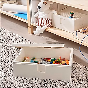 I-K-E-A BYGGLEK LEGO® Storage Organizer Box With Lid Plastic 13 3/4x10x4 1/2