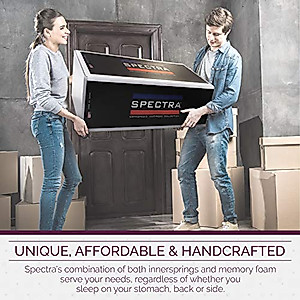 Spectra Orthopedic Mattress; Pocketed Coil; 11.5 Inch Firm Mattress Euro-Top