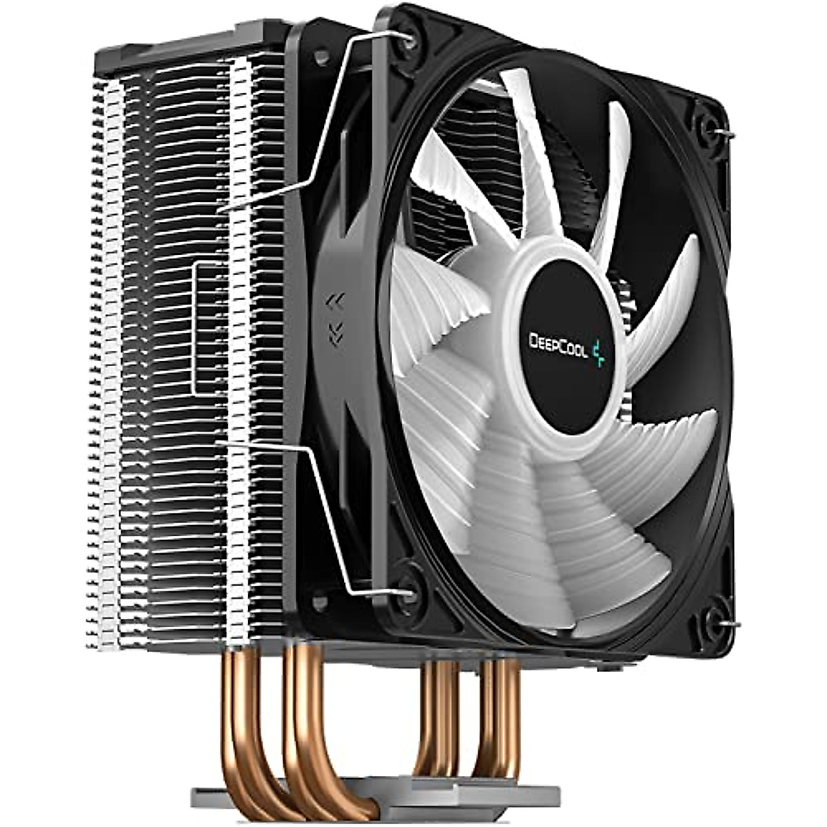 DEEP Cool GAMMAXX GTE V2 CPU Air Cooler with 4 Heatpipes and a 120mm RGB PWM Fan 4-Pin 12V RGB Motherboard Control for Intel LGA 1200 1151 AMD Ryzen AM4