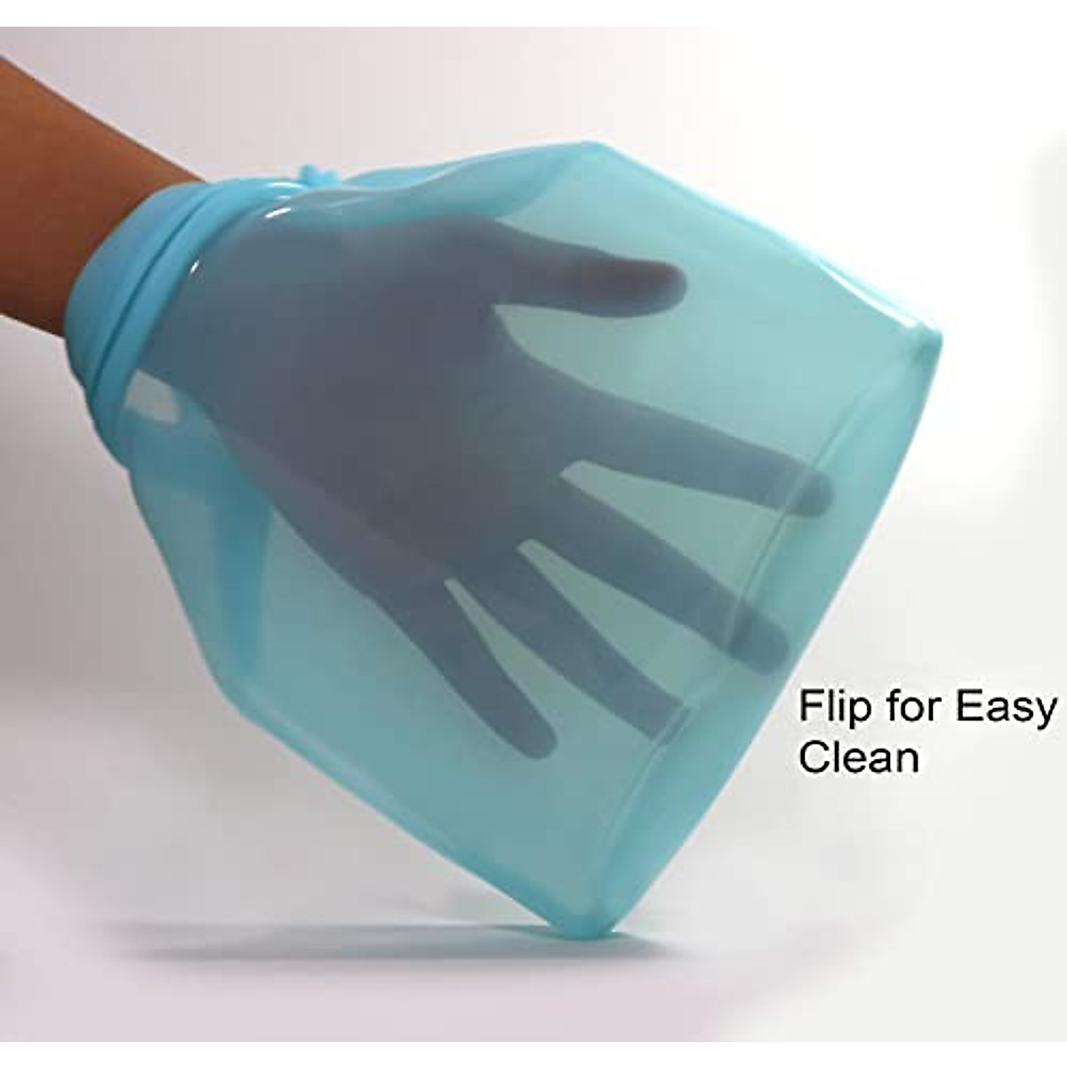 All- Purpose Reusable Silicone Ziplock Bag | Stand-Up: Small, Medium, Large | Space Saver | Travel Essentials, Make-up | Meal Prep | Storage | BPA free | Latex free| PVC free (Set of 4)