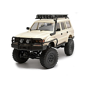 Apawband RC Rock Crawler RC Truck 4x4 WPL C54-1 RTR 1/16 Scale RC Crawler, Off Road Truck All Terrain with Upgraded Chassis and Shock, 260 Motor New Gearbox, Bumper Roof Rack Hobby Toy Adult