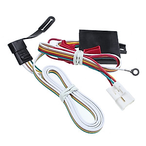 A-Premium 4-Pin Trailer Wiring Harness Compatible with Select Subaru Models - Outback 2010-2021, Forester 2014-2021, Crosstrek 2016-2021, XV Crosstrek 2013-2015, Ascent 2019-2021