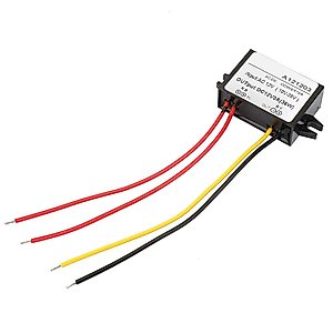 Step Down Voltage Convertor AC 10-28V to DC 12V Voltage Regulator Power Module for Car/Waterproof Step Down Module Voltage Regulator Rectifier (3A)