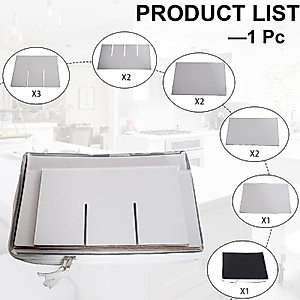 VERONLY 2 Pack Stemware Storage Box China Storage Case - Holds 24 Wine Glasses or Crystal Glassware Containers with Lable Window,Fully-Padded Inside with Hard Sides(15.5" x 12.5"x 10")