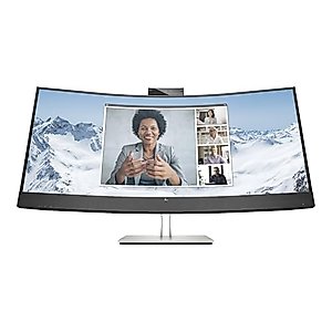 HP E34m G4 34" WQHD Curved Screen LED LCD Monitor - 21:9 - Black