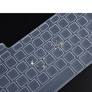 Keyboard Cover for ASUS TUF Dash 15 & F15 FX517, TUF Gaming A16 FA617, TUF Gaming A15 FA507 FA507NU & A17 FA707 FA707NU, TUF Gaming F17 FX707 & F15 FX507 Series Laptop Keyboard Skin - Clear