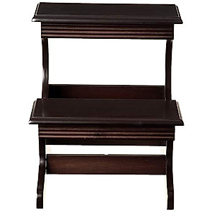 Frenchi Home Furnishing Crestside 2 - Step Wood Step Stool