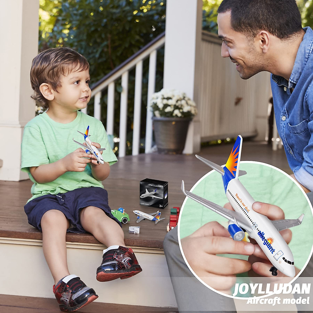 Joylludan Model Planes Allegiant Airplane Model Airplane Toy Plane Aircraft Model for Collection & Gifts