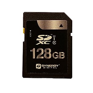 Synergy Digital Camera Memory Card, Compatible with Panasonic Lumix DMC-FZ300 Digital Camera, 128GB Secure Digital (SDXC) Class 10 Extreme Capacity Memory Card