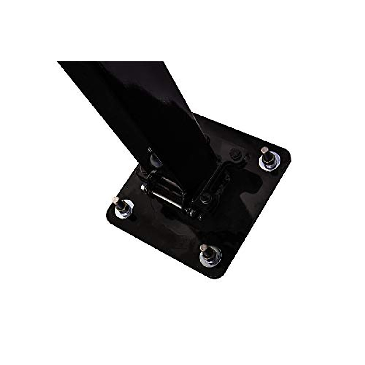 Goalsetter Elite Plus 54” Tempered Glass Backboard In-Ground Basketball Hoop - HD Breakaway Rim, Black (TS44154G3)