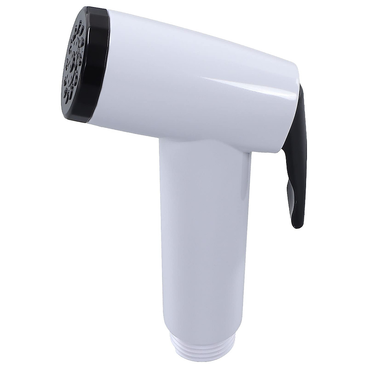 Bidet Sprayer G1/2 Thread Wall Mounted Handheld Toilet Sprayer for Dog Shower Floor Carpet Multifunctional Use for Women (B1125W three-piece set 1)