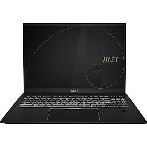 MSI Summit E16 Flip 16" QHD+ Touch Ultra Thin 2-in-1 Business Laptop: Intel Core i7-1260P RTX 3050 Ti 32GB LPDDR5 1TB NVMe, 360-Degree Flip, Thunderbolt 4, MSI Pen, Win 11 Pro: Ink Black A12UDT-006