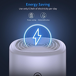 Dehumidifiers for Home, Small Dehumidifiers with Drain Hose(30OZ),2400 Cubic Feet (260 sq ft) Portable Dehumidifier for Room, Auto Shut Off, 30dB Ultra Quiet, Dehumidifiers for Bathroom, Basement,