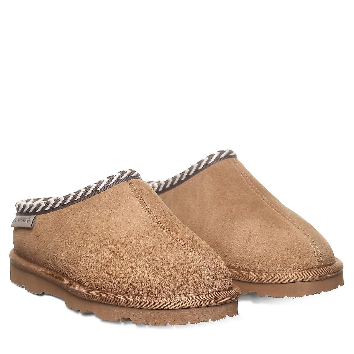 BEARPAW Tabitha Youth Hickory Size 5 | Youth's Slipper | Youth's Shoe | Comfortable & Lightweight