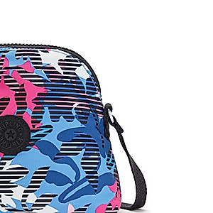 Kipling Womens Women's Dory Bag, Adjustable Strap, Mini Handbag, Polyester Crossbody Bags, Brilliant Blossoms, 7.75 L x 6.25 H 3.75 D US
