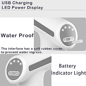 Electric Saniti-zer Sprayer Bottle Automatic Watering Fogger USB Garden Tool (Orange)