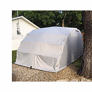 Ikuby Medium Carport, Car Shelter, Car Canopy, Car Garage, Car shed, Car House, Car Park, Foldable, Retractable, Lockable, Durable Shelter