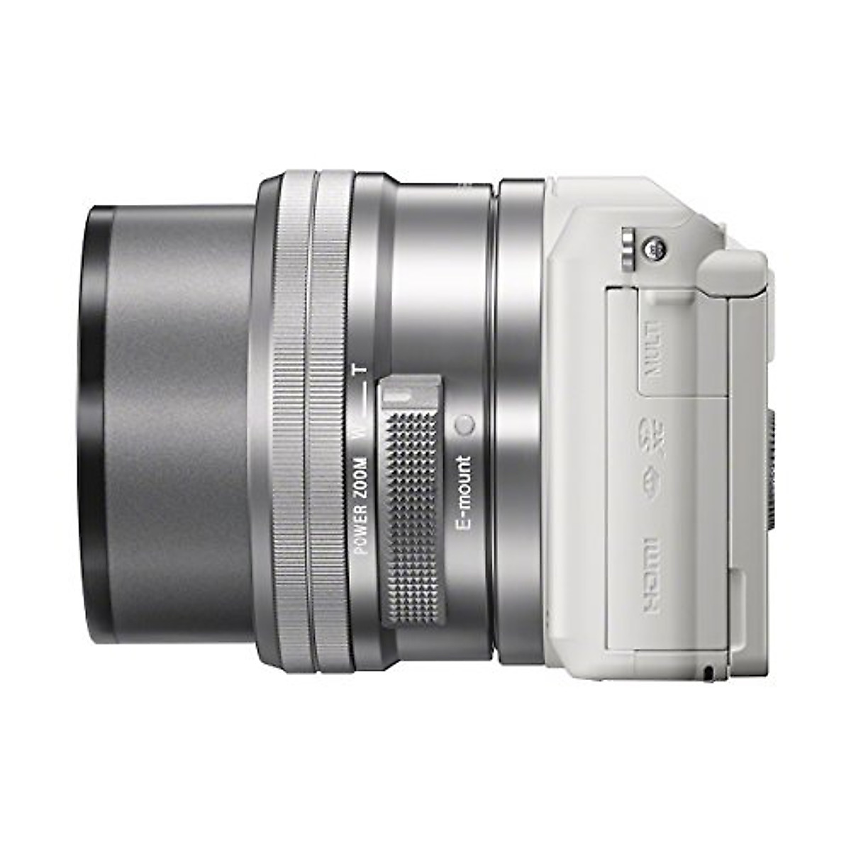 Sony a5100 16-50mm Mirrorless Digital Camera with 3-Inch Flip Up LCD (White)