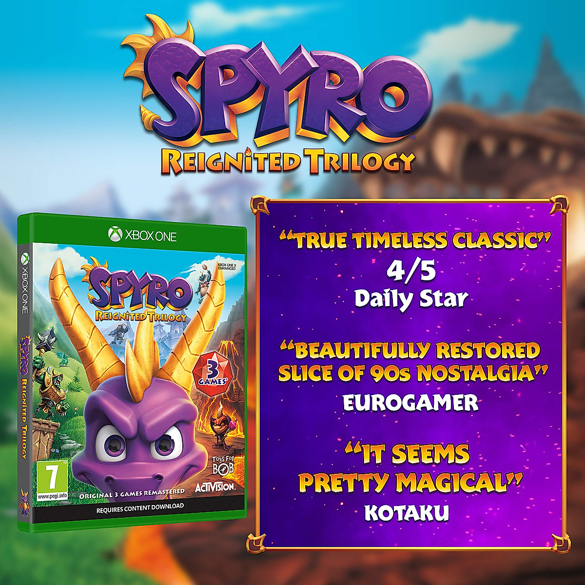 Spyro Trilogy Reignited (Xbox One)