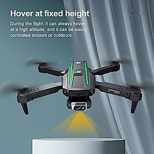 RKSTD RC Drone With HD Camera For Adults And Kids - Foldable FPV Remote RC Drone, Altitude Fixed, One Button Start/Land, 3D Flip, Obstacle Avoidance Function, Holiday Gift