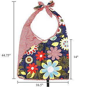 Envirosax Set of 2 Slingsax Bags Gingham & Blue