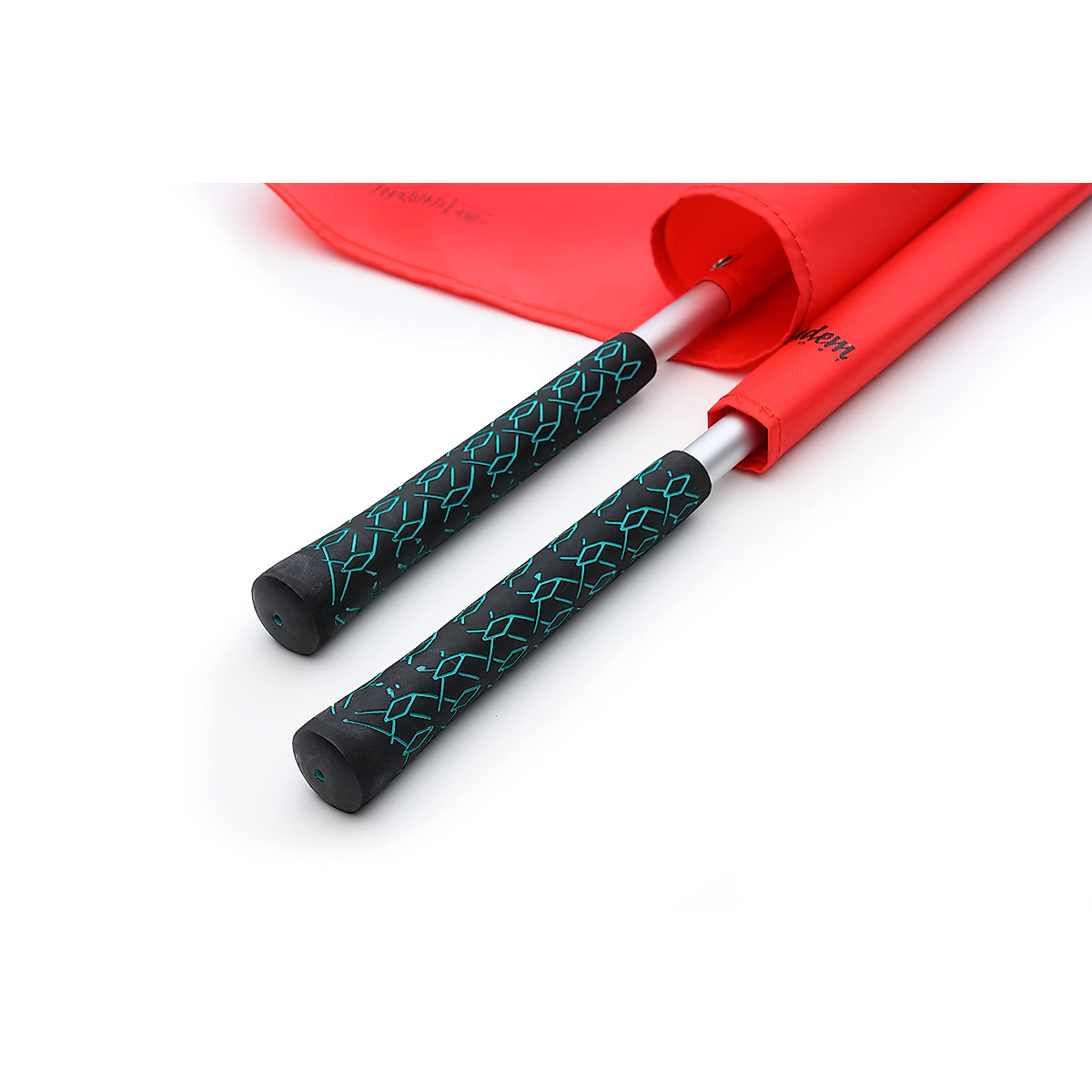 Tandem Sport Officials' Elite Kit - Professional Referee Kit with Whistle, Linesman Flags, Penalty Cards & Bag - Ref Kit