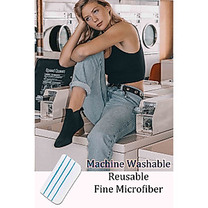 Amazinpure 6 pack SMP20 1600 Steam Mop Pads Replacement Compatible with Black+Decker Steam Mop FSMP20 SM1600 1610 1620 1630 SMH1621 HSMC1300FX HSMC1321 FSM1610 1630 BDH1855SM BDH1760SM 1765 1715