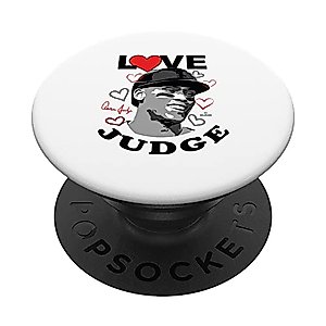 Love Aaron Judge New York Baseball MLBPA PopSockets Swappable PopGrip